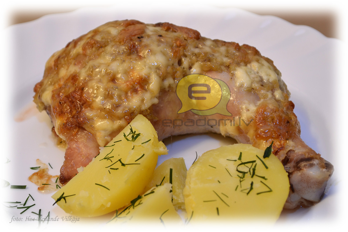 Foto: Fotorecepte: Cepta vista ar ķiplokiem soli pa solim – Receptes ...