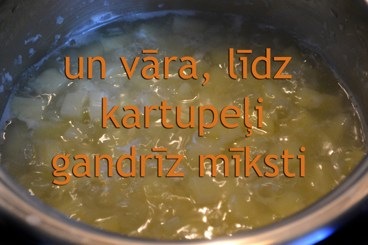 Foto: Fotorecepte: Piena zupa ar kartupeļiem un siļķi – Receptes ...