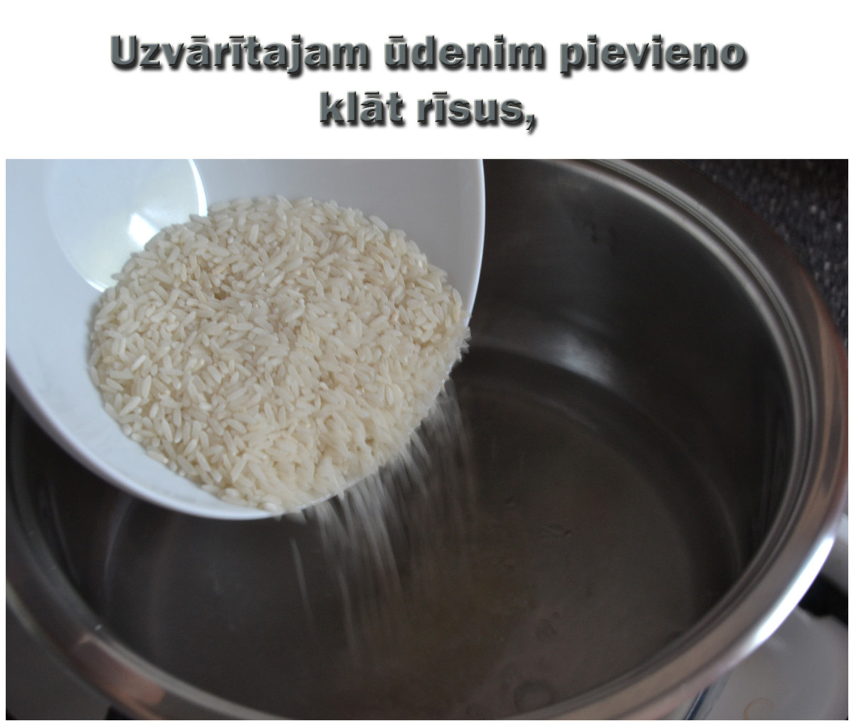 Foto: Fotorecepte: Rīsu piena zupa soli pa solim – Receptes – epadomi.lv