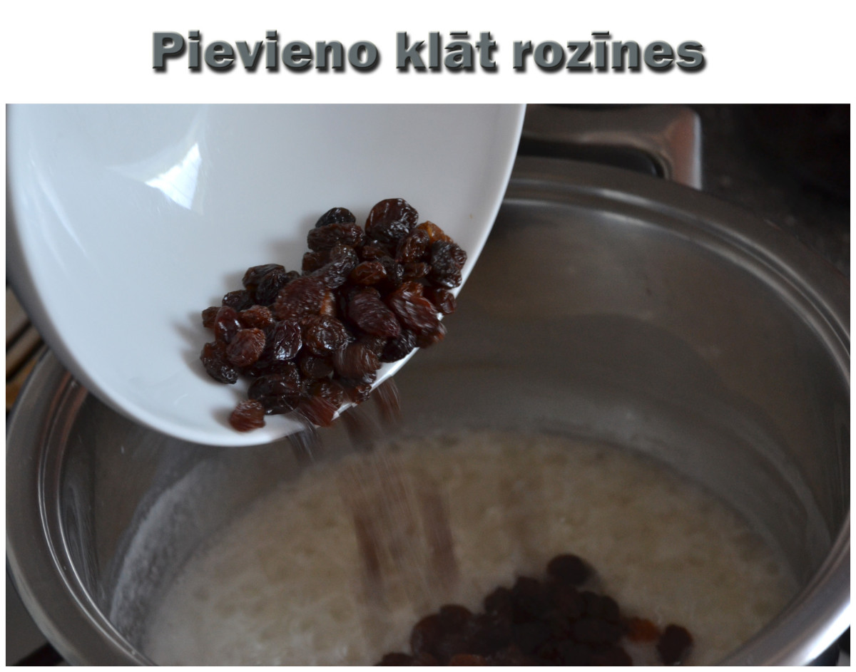 Foto: Fotorecepte: Rīsu piena zupa soli pa solim – Receptes – epadomi.lv