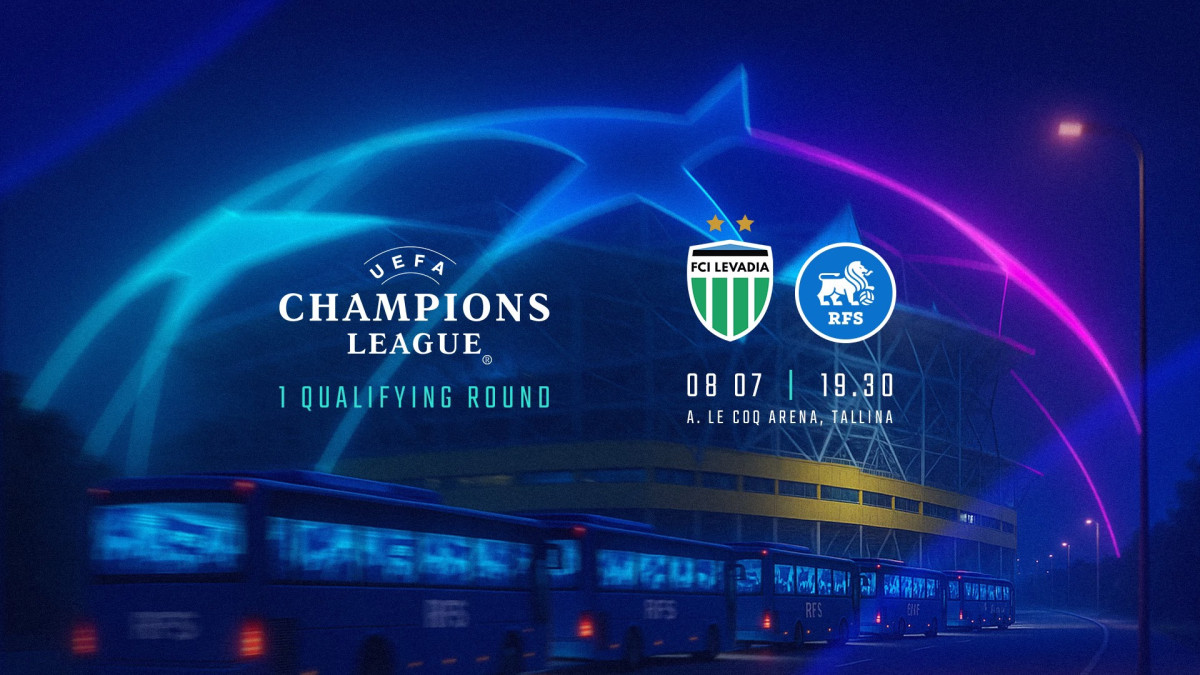 Tiešraide: FCI Levadia Tallinn (EST) - FC RFS UEFA Čempionu līgas ...